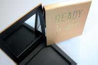 China Customized Mini Magnetic Palette Logo Embossed Highlighter And Contour Palette for sale