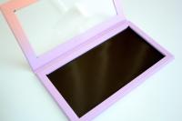 China Large Makeup Empty Magnetic Palette Refillable With Acrylic Window for sale