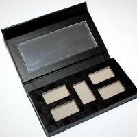 China CMYK Empty Eyeshadow Palette Case Embossed Logo Eco Friendly Makeup Palette for sale