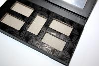 China CMYK Empty Eyeshadow Palette Case Embossed Logo Eco Friendly Makeup Palette for sale
