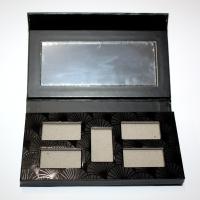 China CMYK Empty Eyeshadow Palette Case Embossed Logo Eco Friendly Makeup Palette for sale