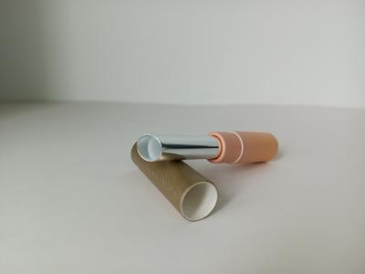 China C2S Cardboard Lipstick Tube Empty Lip Balm Containers Hot Stamping Spot UV for sale