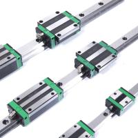 China Stainless Steel Ball Bearing Linear Guide Rail with 15-63mm Width and Easy Lubrication for Smooth Movement for sale