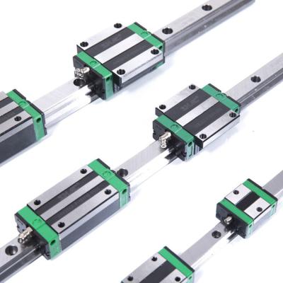 China Stainless Steel Ball Bearing Linear Guide Rail with 15-63mm Width and Easy Lubrication for Smooth Movement for sale