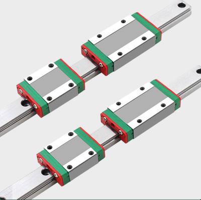 China Space Saving Miniature Linear Guide Rails 15mm-53mm Vacuum Compatible for Compact Machinery for sale