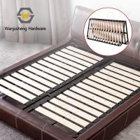 China Hot Sale Customizable Ribbed Metal Frame Thickened Foldable Bedroom Set Strong Support for sale