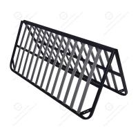 China Wanjusheng Metal Rib Bed Frame Full Size Customizable Large Size Solid Support Iron Foldable Base for sale