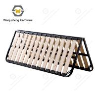 China Modern Style Easy to Assemble Wholesale Sale Load Bearing Bed Metal Accessories Bed Frame for Apartment Dormitory for sale