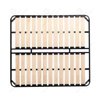 China Modern Style Easy to Assemble Wholesale Sale Load Bearing Bed Metal Accessories Bed Frame for Apartment Dormitory for sale