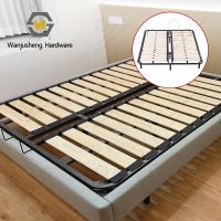 China Modern Style Easy to Assemble Wholesale Sale Load Bearing Bed Metal Accessories Bed Frame for Apartment Dormitory for sale