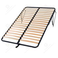 China Metal Bed Base Mechanism with Wooden Slats Detachable Storage - Functioned Bedroom Flat Bed Frame. for sale