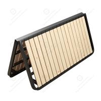 China Large Size Foldable Furniture Spare Parts Metal Frame for Double Bed 1.8m Long Tatami Bed Frame for sale