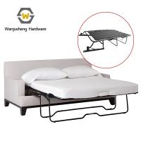 China Metal Sofa Bed Mechanism Pull-out Space-saving Concealable Convertible Base with Foldable Bed Frame for sale
