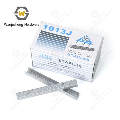 China 1013J Galvanized Chair and Sofa Nails Interior Metal Iron Pins Gun Nails Wire Diameter Furniture Staples for sale