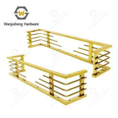 China New Design Hardware Accessories Sofa Legs Gold Sofa Armchair Base Metal Iron Steel Sofa Frame for Living Room Hotel for sale