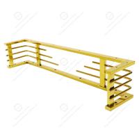 China New Design Hardware Accessories Sofa Legs Gold Sofa Armchair Base Metal Iron Steel Sofa Frame for Living Room Hotel for sale