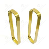 China Gold Stainless Steel Decorative Furniture Frame Hardware Accessories Sofa Armrest Base With Handle and Swivel Plate for sale