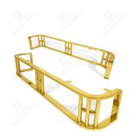 China Metal Sofa Frame Gold Sofa Bed Design Frame Modern Luxury Sofa Legs Furniture Living Room Hotel for sale