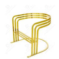 China Golden Sofa Base Chair Furniture Accessories Stainless Steel Chair Legs and Stools Hardware Accessories for sale
