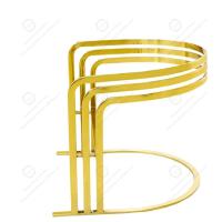 China Golden Sofa Base Chair Furniture Accessories Stainless Steel Chair Legs and Stools Hardware Accessories for sale