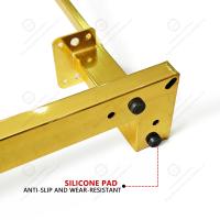 China Stainless Steel Sofa Decoration Frame Accessories Solid Sofa Cabinet Chair Living Room Furniture Legs Furniture Spare Parts for sale
