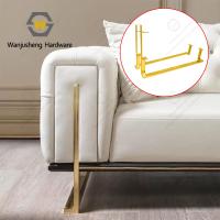 China Stainless Steel Sofa Decoration Frame Accessories Solid Sofa Cabinet Chair Living Room Furniture Legs Furniture Spare Parts for sale