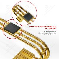 China Newly Designed Decorative Hardware Furniture Legs Gold Cabinet Feet Household Sofa Metal Base Frames and Long Iron Sofa Legs for sale
