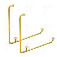 China Light Luxury Sofa Armrest Sofa Foot Decoration High-end Furniture Frame Armrest Hardware for sale