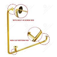 China Light Luxury Sofa Armrest Sofa Foot Decoration High-end Furniture Frame Armrest Hardware for sale