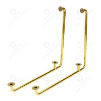 China Light Luxury Sofa Armrest Sofa Foot Decoration High-end Furniture Frame Armrest Hardware for sale