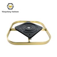 China Light Luxury Sofa Base Stainless Steel Frame Coffee Table Feet Hardware Accessories Single-seat Sofa Chair Base for sale