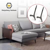 China New Thickened Metal Sofa Legs Heightening Brackets Bed Support Legs Furniture Hardware Accessories for sale