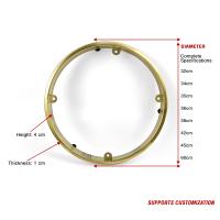 China Circular Stainless Steel Frame Sofa Bottom Ring Base Accessories for Small Coffee Table Stool Single-seat Sofa Feet Base Frame for sale