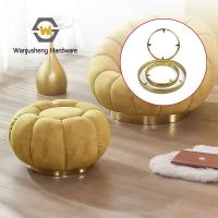 China Circular Stainless Steel Frame Sofa Bottom Ring Base Accessories for Small Coffee Table Stool Single-seat Sofa Feet Base Frame for sale