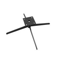 China Thickened Cross Leg Sprayed Iron Base Bracket for Four-Legged Office & Sofa Chair Computer Chair Base Plate Fittings for sale