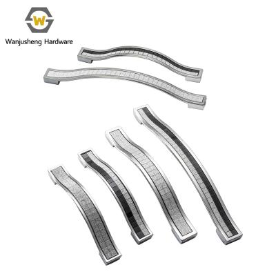 China Wholesale Zinc Alloy Furniture Handle Easy Install for Cupboard Closet Drawer & Door-for Bedroom Wardrobes Dressers & Cabinets for sale