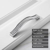 China Wholesale Zinc Alloy Furniture Handle Easy Install for Cupboard Closet Drawer & Door-for Bedroom Wardrobes Dressers & Cabinets for sale
