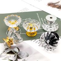 China Modern Plastic Acrylic Wardrobe/dresser Handle Ball Crystal Furniture Handle for Kitchen Cabinet Drawer Hardware Accessories for sale