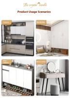 China Modern Plastic Acrylic Wardrobe/dresser Handle Ball Crystal Furniture Handle for Kitchen Cabinet Drawer Hardware Accessories for sale