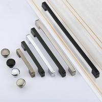 China Modern Customizable Metal Aluminum Alloy Furniture Hardware Accessories Wardrobe Cabinet Bedroom Living Room Furniture Handle for sale