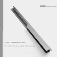 China Factory Wholesale Aluminum Embedded Furniture Drawer Pull Kitchen Cabinet Handle Wardrobe Handle for sale