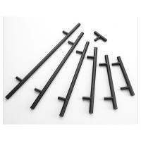 China Modern 30mm T-Bar Cabinet and Drawer Handles Solid Stainless Steel Hollow Kitchen Hardware Pulls Bedroom Living Room Hotel for sale