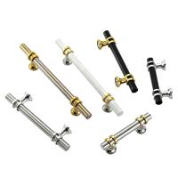 China Modern Minimalist Stainless Steel Handle Cabinet Door Handle Furniture Hardware Glass Door Handle for sale