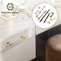 China Modern Minimalist Stainless Steel Handle Cabinet Door Handle Furniture Hardware Glass Door Handle for sale