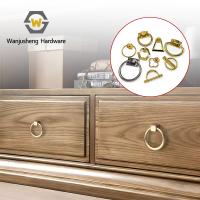 China Minimalist Style Cabinet Pulls Round Ring Door Handles Furniture Hardware Accessories for Cabinet Doors and Drawers for sale