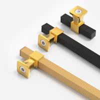 China Two-tone Spliced Light Luxury European-style Handle for Wardrobe Cabinet Drawer Shoe Cabinet and Other Furniture Hardware for sale