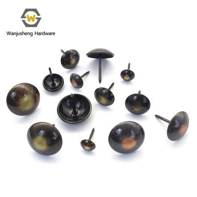 China Decorative Upholstery Furniture Nails Stainless Steel Thickened Decorative Sofa Nail Decorative Pushpin for sale