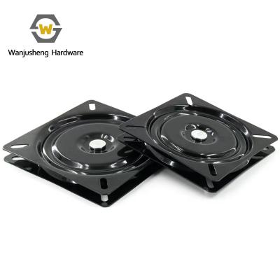 China Swivel Chair with 360 Degree Rotating square Plate Furniture Hinge Mechanism Swivel Table Ball Bearing Rotation Plate for sale