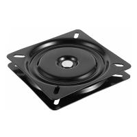 China Swivel Chair with 360 Degree Rotating square Plate Furniture Hinge Mechanism Swivel Table Ball Bearing Rotation Plate for sale