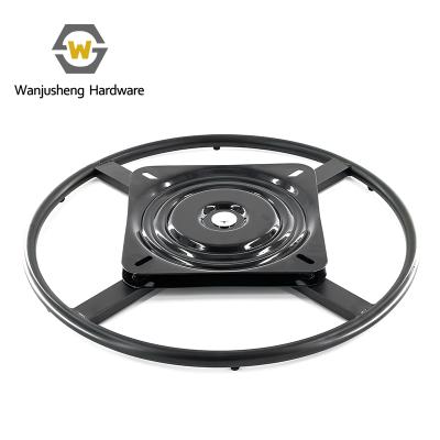 China 360-degree Swivel Chair Base Furniture Accessories Rotating Recliner Bracket Sofa Mechanism Office Chair Bottom Plate for sale